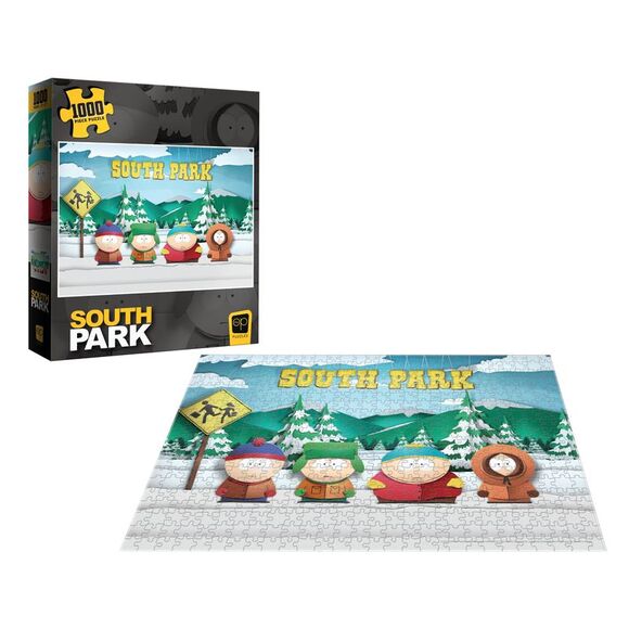 Usaopoly | Games | South Park Paper Bus Stop Jigsaw Puzzle 00pieces ...